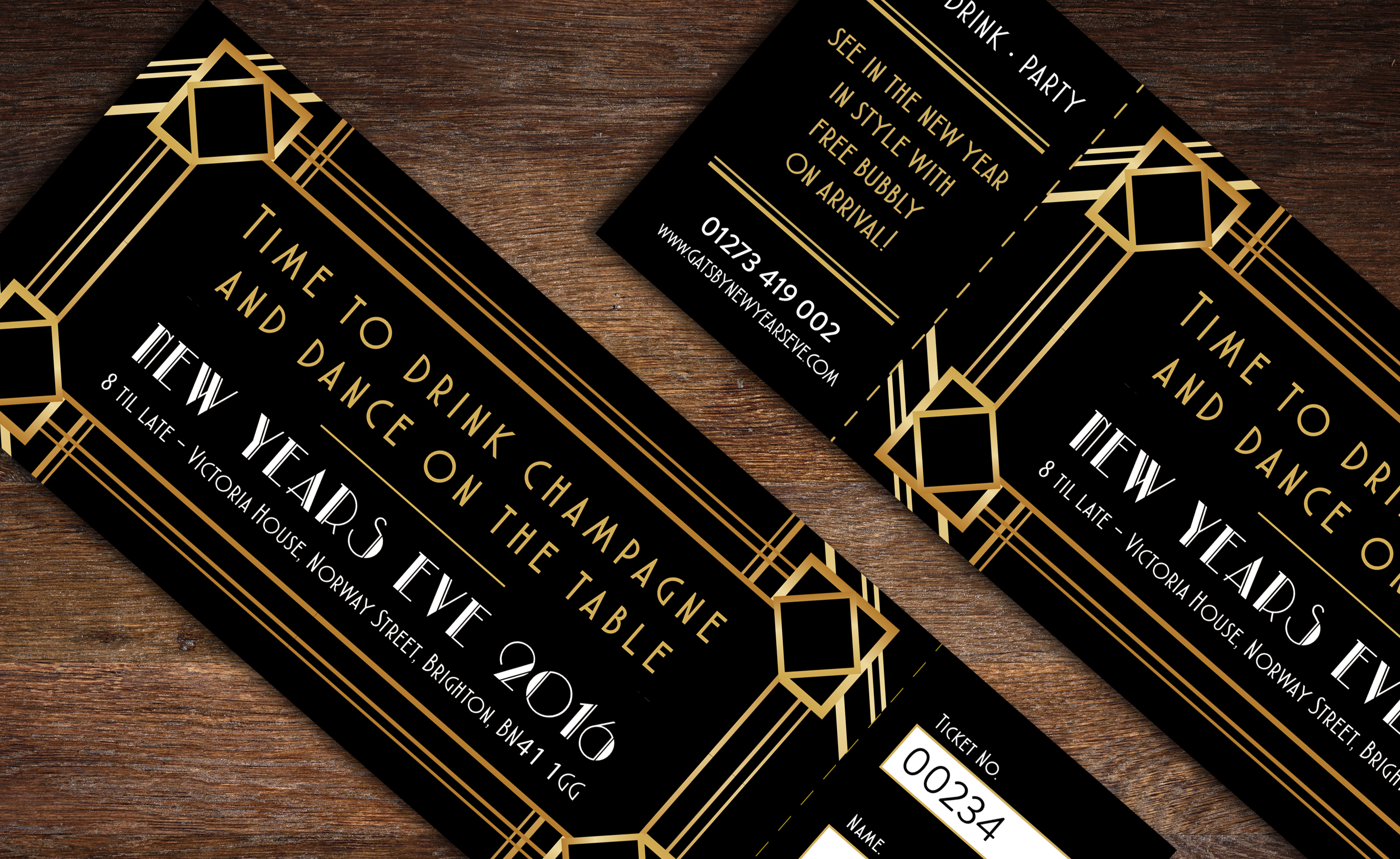 Ticket Printing and Design UK | Face Media Group