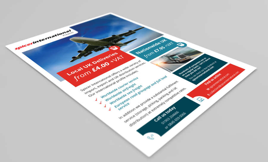 Spicer International Flyer Design | Face Media Group