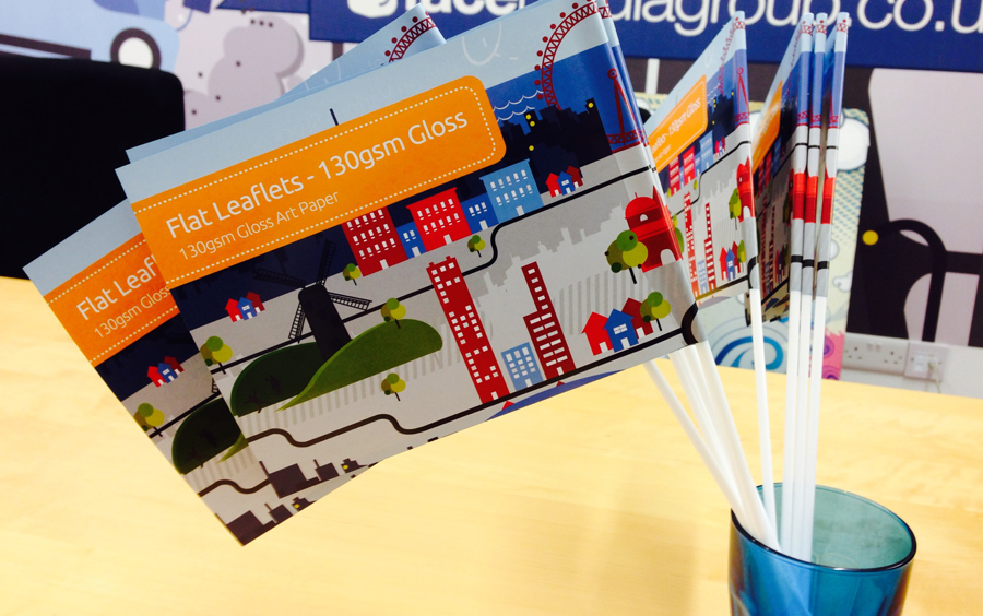 Custom Hand Held Flag Printing UK | Bespoke Flags | Face Media Group