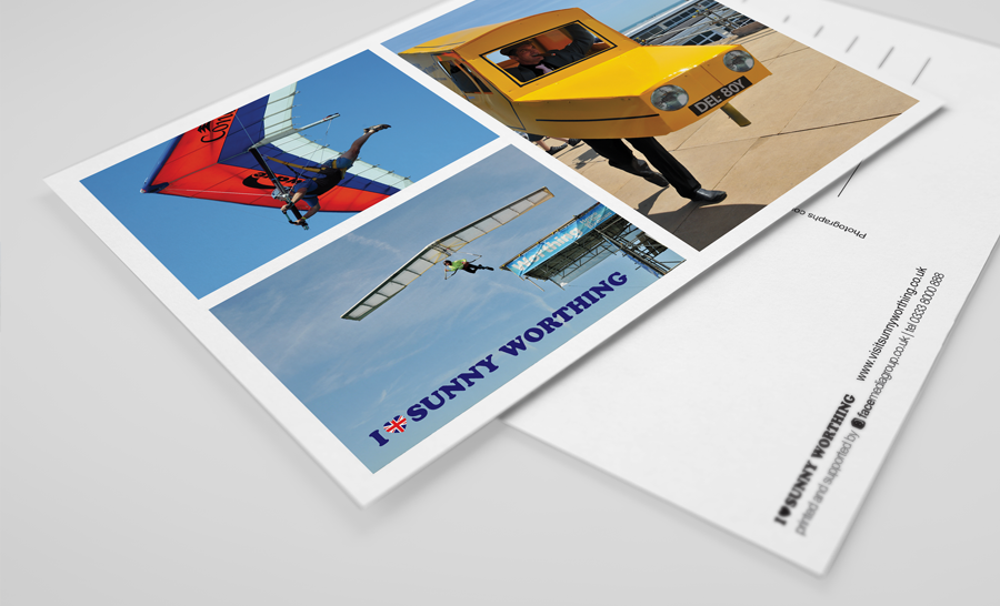 Deluxe postcard printing | Face Media Group