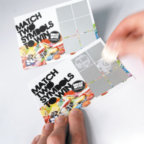 Personalised Scratch Card Printing | Face Media Group