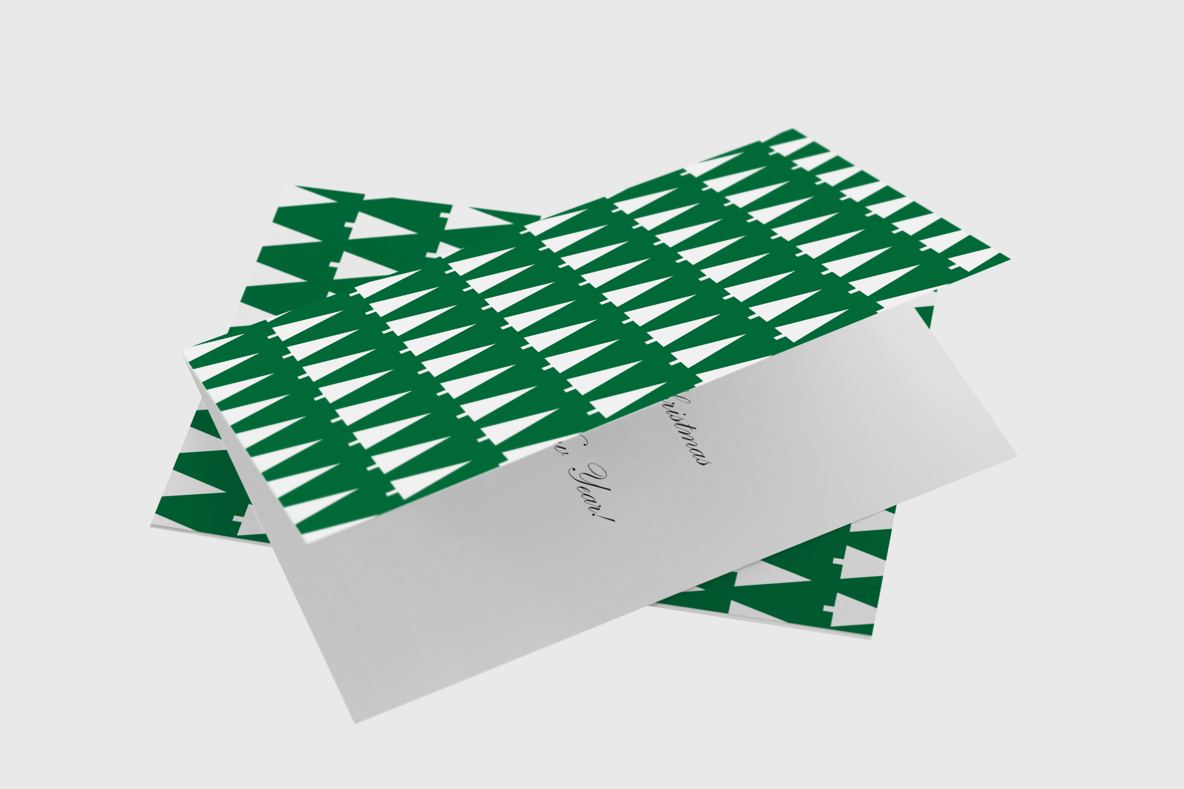 Tree Pattern - FREE Christmas Card Templates | Face Media Group